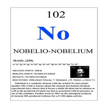 Nobelio | PDF