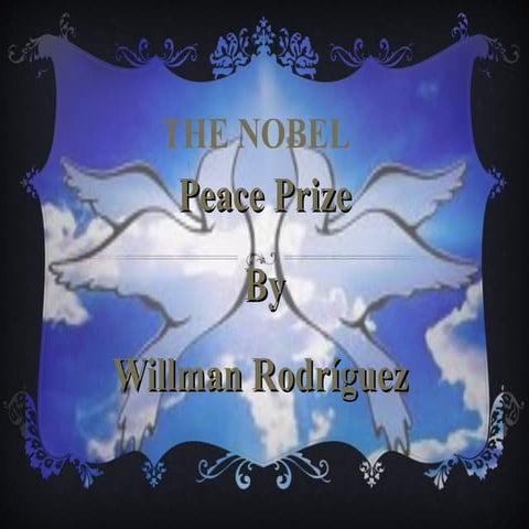 NOBEL PRIZE - PEACE | PPT