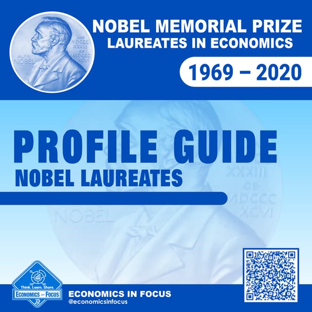 Nobel Prize Laureates in Economics | PDF