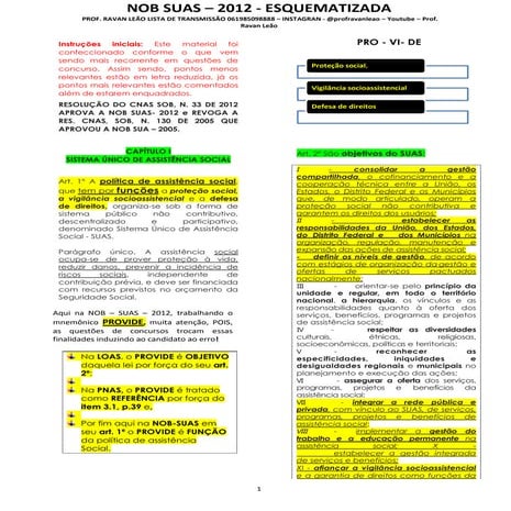 Norma operacional basica de recursos humanos do suas nob rh suas | PDF
