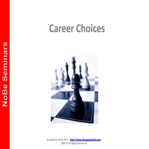 Career Choices | PPT