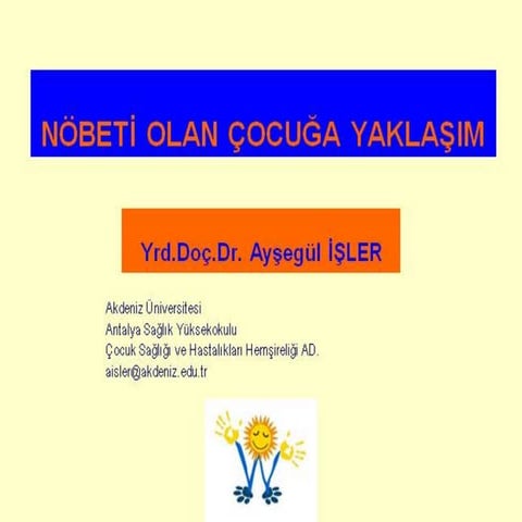 Nobet geciren cocuk(fazlası için www.tipfakultesi.org) | PDF