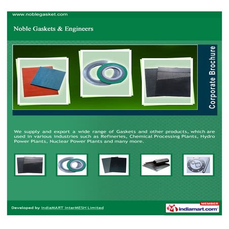 Noble Gaskets & Engineers, Mumbai, Gaskets Products | PDF
