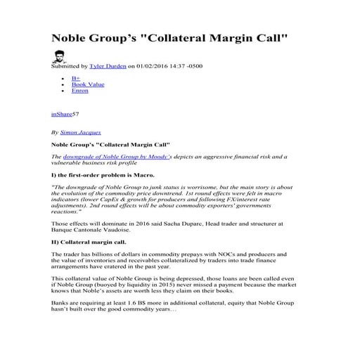 Platts moc explained | PDF