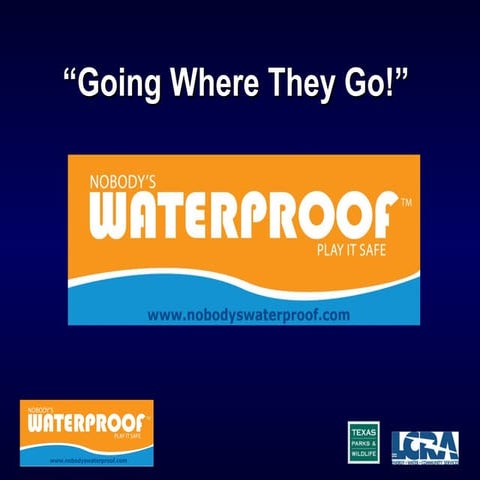 Nobody's Waterproof | PPT