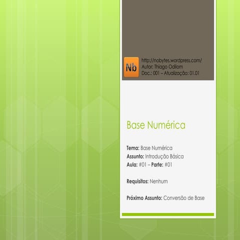 Nobytes Base Numerica | PPT