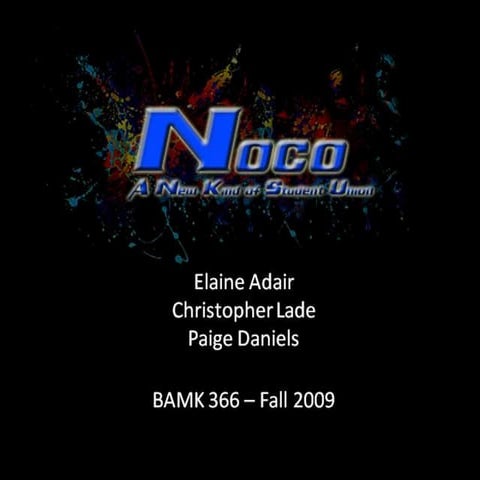 NoCo Presentation | PPTX