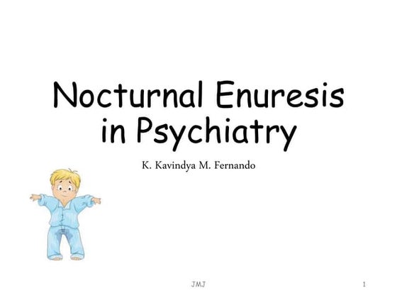 Parasomnia Enuresis | PPT