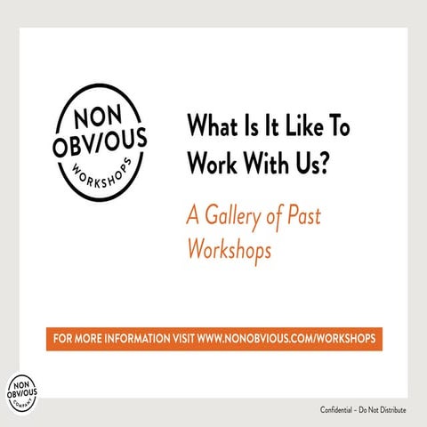 The 2011 Non-Obvious Trend Report VISUAL EDITION: 15 Business ...