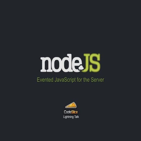 Nodejs Lightning Talk Ppt 5686