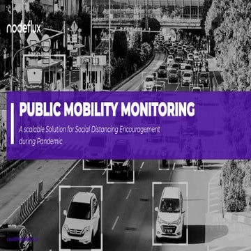 covid19 solution public mobility monitoring | PPT