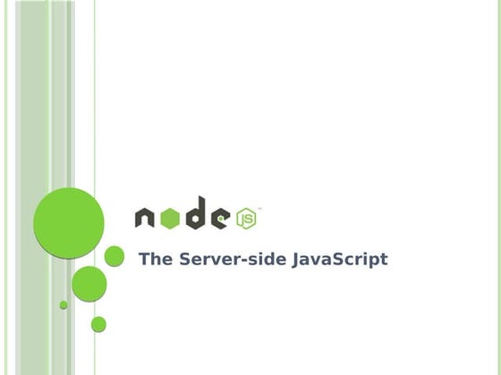 Presentation On An Introduction To Reactjs Ppt