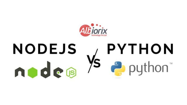 Nodejs Vs Pythonpptx