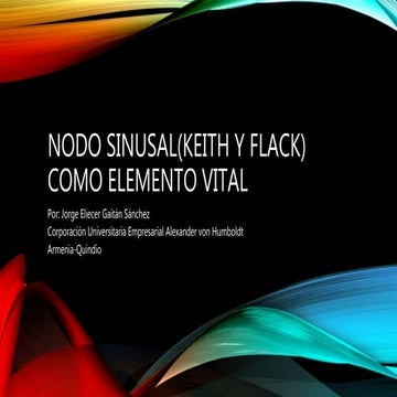 Nodo sinusal(keith y flack) como | PPTX