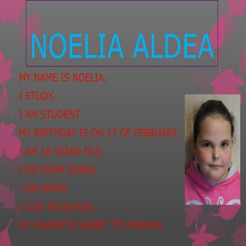 Noelia aldea | PPTX
