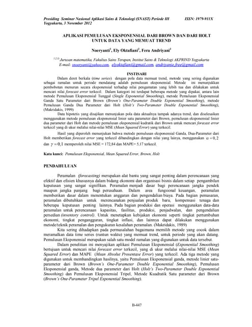 Smoothing method | PPT