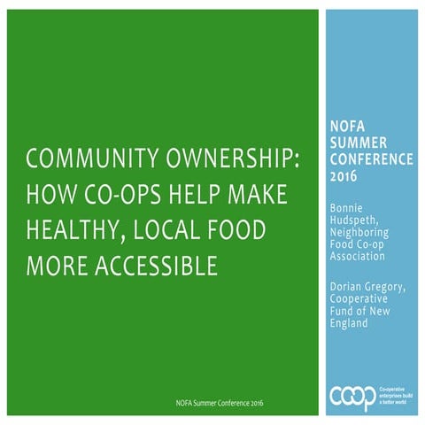 Community Ownership: How Co-ops Help Make Healthy, Local Food More ...