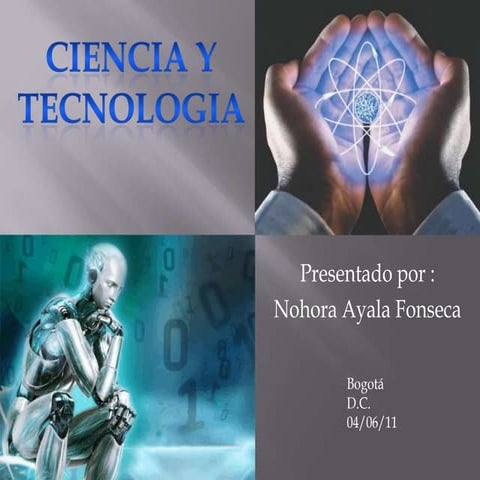 Ciencia y tecnologia | PPTX
