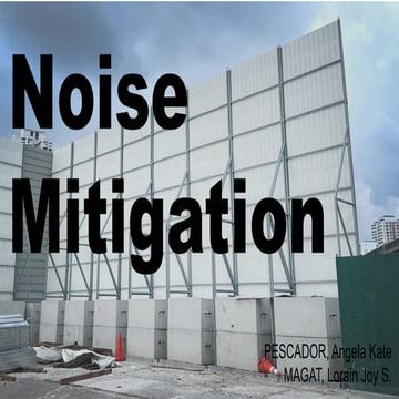 NOISE-MITIGATION.-pptxnaksnsbaksjvdksbsksk | PPTX