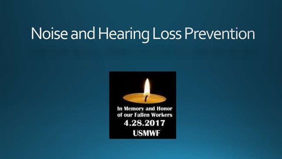Occupational Hearing-Conservation-Training | PPTX
