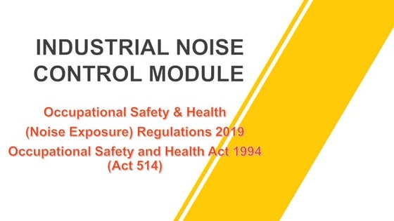 Kesedaran Bunyi Bising (Noise Awareness) | PDF