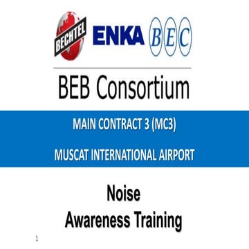Noise Awareness Training Programme 2013.ppt