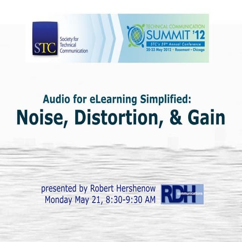 Audio Simplified: Noise, Distortion, and Gain | KEY