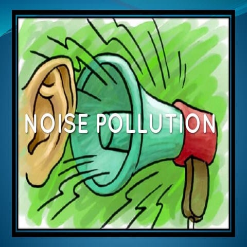 Noise Pollution Posters To Draw