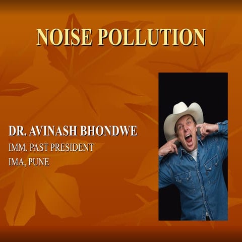 Noise pollution | PPT