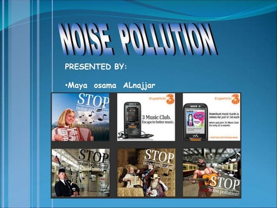 Noise Pollution | PPT