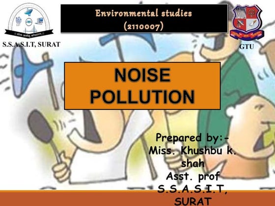 Noise Pollution | PPT