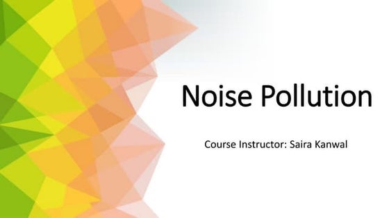 Environmental acoustics- noise criteria.pptx