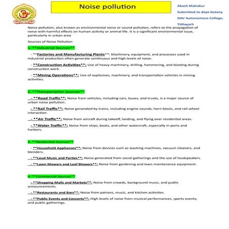 7 Key Challenges and Future Solutions for Underwater Noise Pollution | PDF