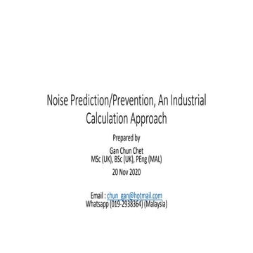 Noise Prediction_Prevention : An industrial Calculation Approach - Ir ...