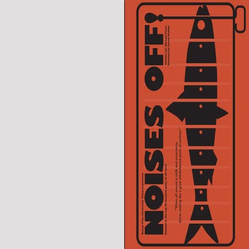 Noises Off program | PDF | Drama | Genres