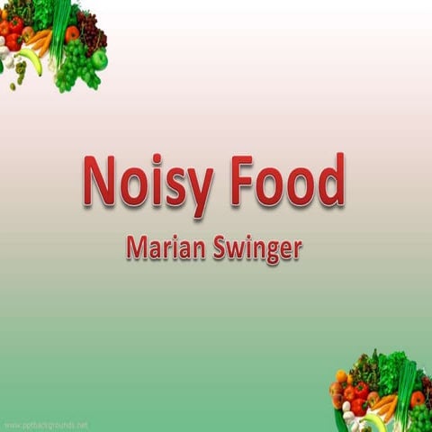 English KSSR year 4 poem (Noisy food) | PPTX