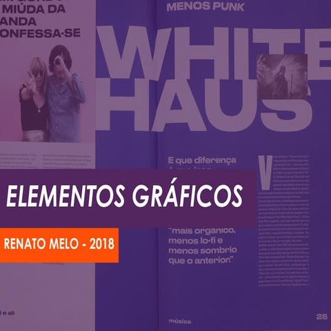 Midia Impressa #02 - Elementos Gráficos | PPT