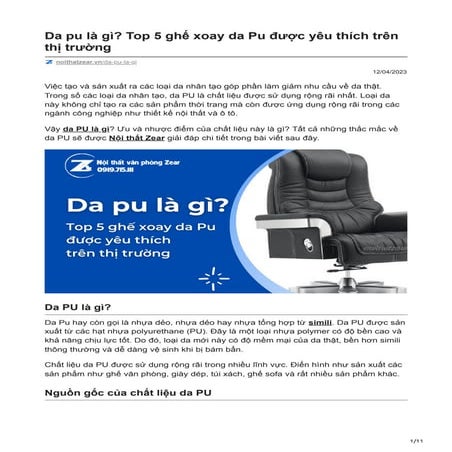 Da pu là gì | PDF
