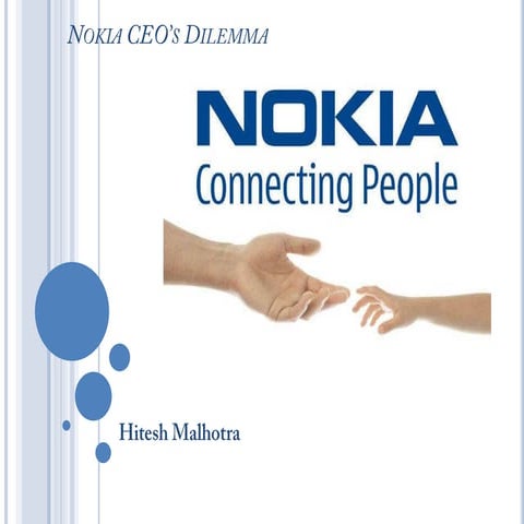 Caso de Estudio: Nokia | PDF