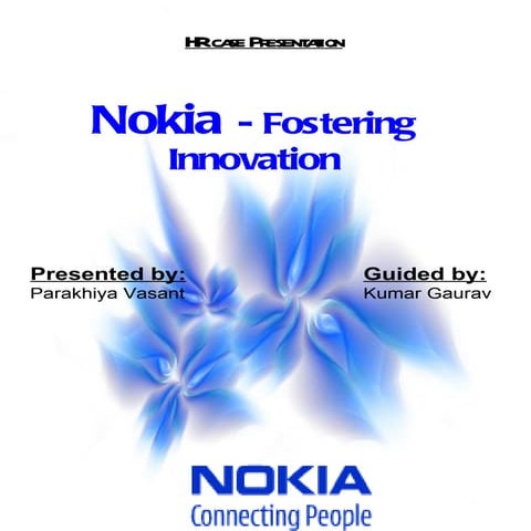 The Organizational Culture At Nokia | PPT