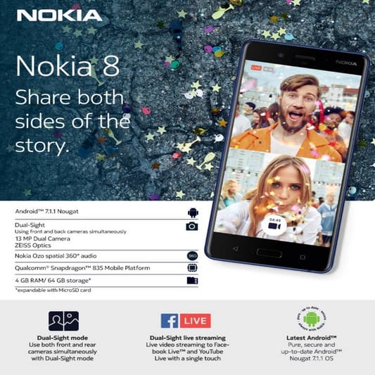 Nokia 8 - Share both sides of the story | PDF