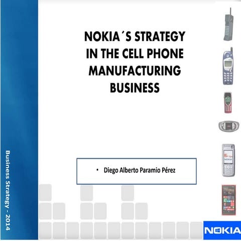 Nokia corporation's strategy map | PPTX