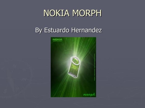 Nokia Morph Technology | PPT