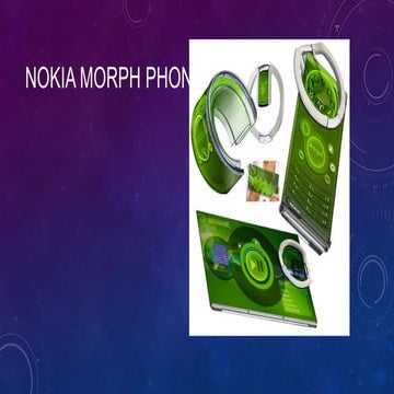 Pitch Nokia Morph Phone | PPTX