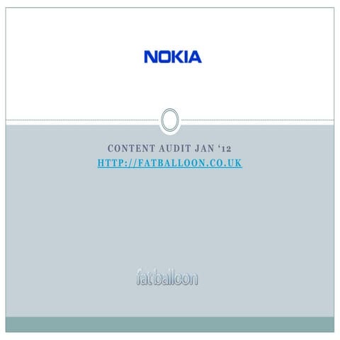 Nokia presentation | PPTX
