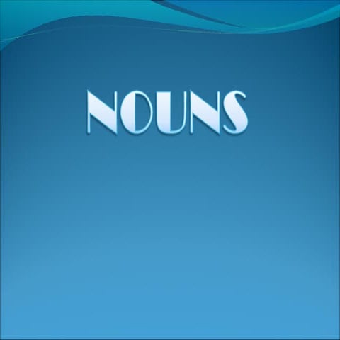 Nouns and pronouns | PPT
