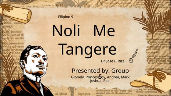 Fil noli-me-tangere kabanata 1-64 | PDF