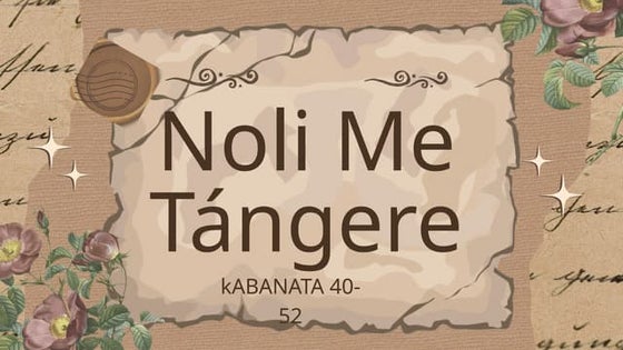 Noli me tangere kabanata 43 | PPT