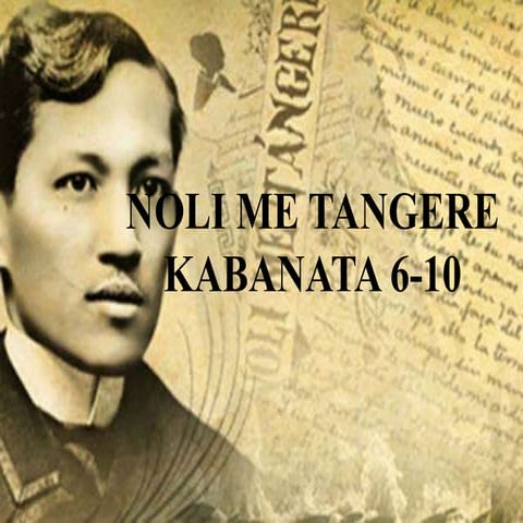 NOLI ME TANGERE 6-10 | PPTX