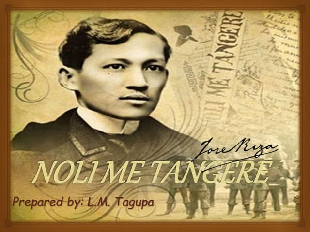 Noli me tangere characters | PPTX
